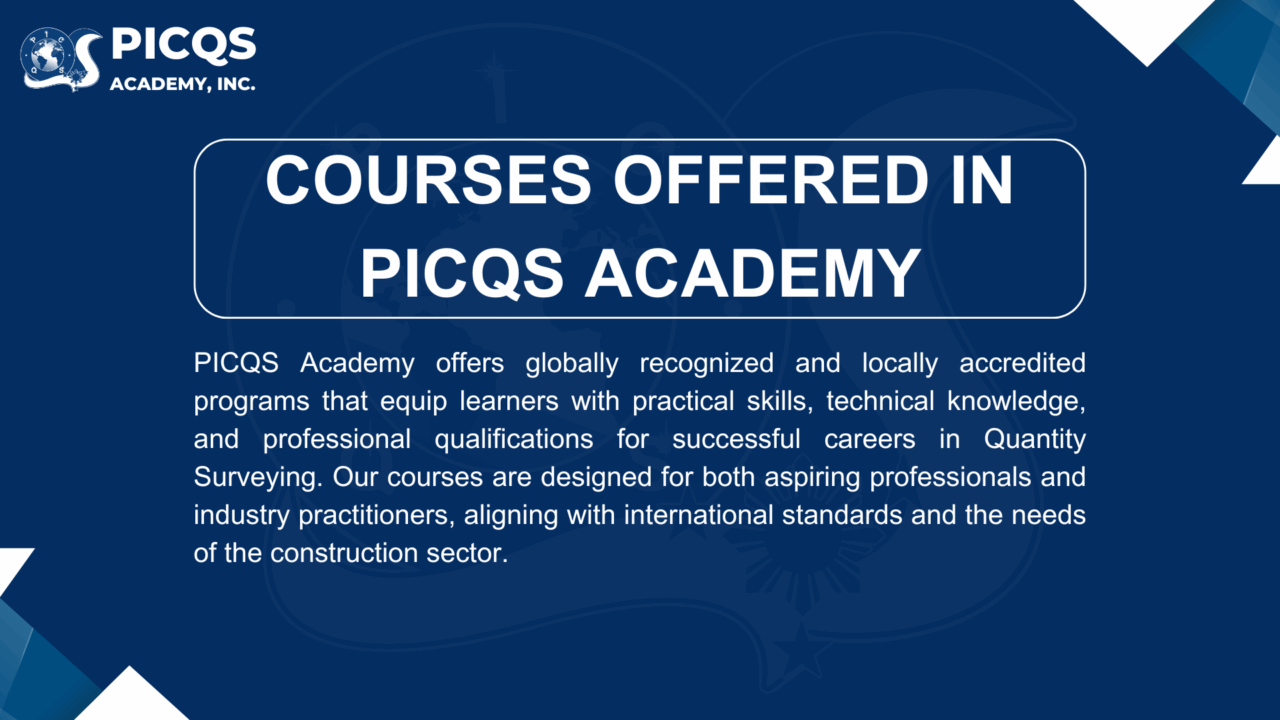 Courses - PICQS